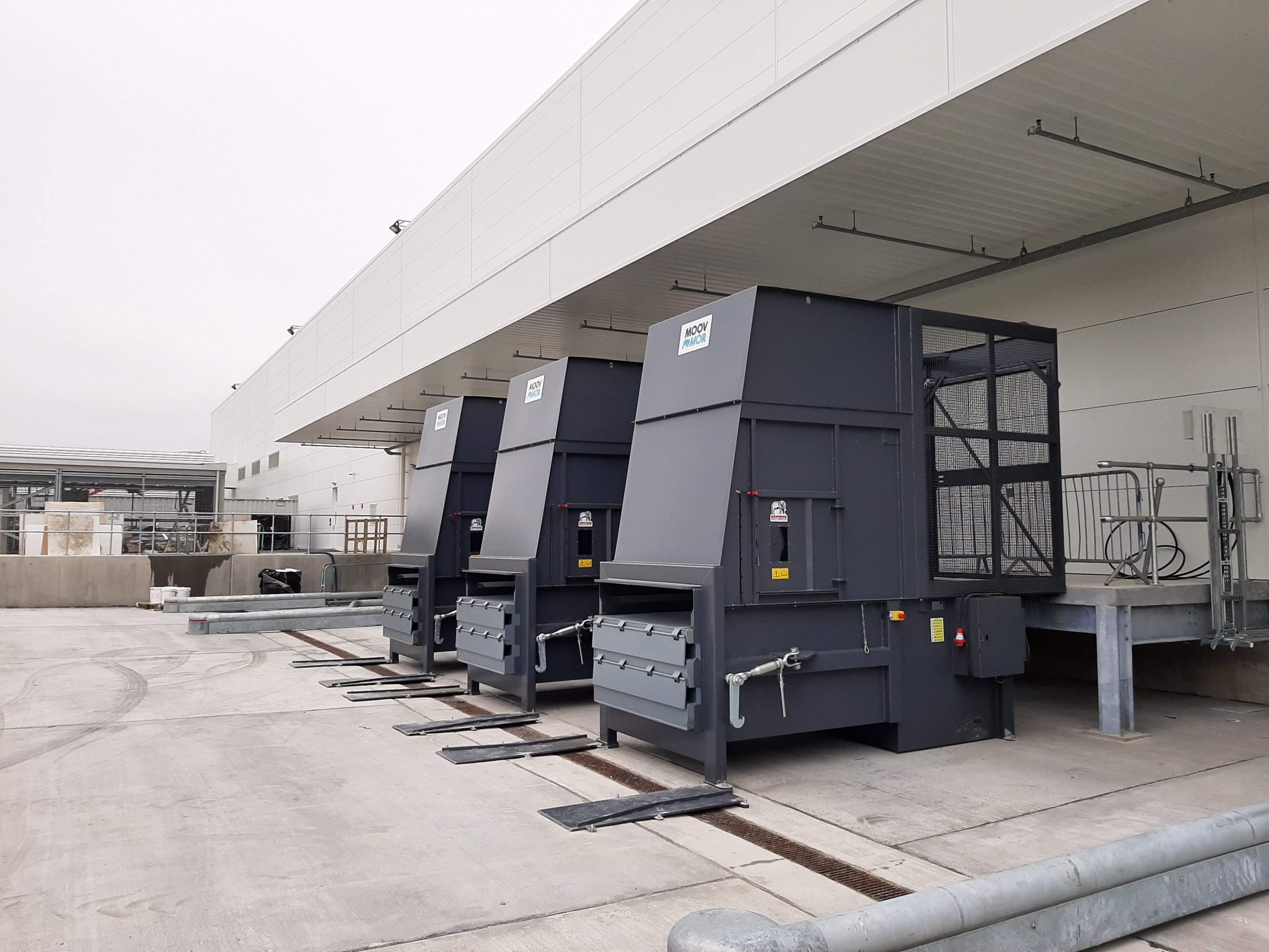 3 New Static Compactors for Pharma Client | Moovmor